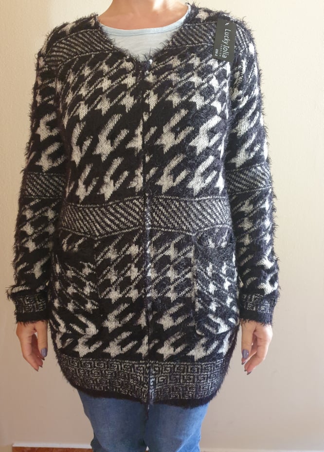 Cardigane pufoase cod H203 - Haine ieftine Center